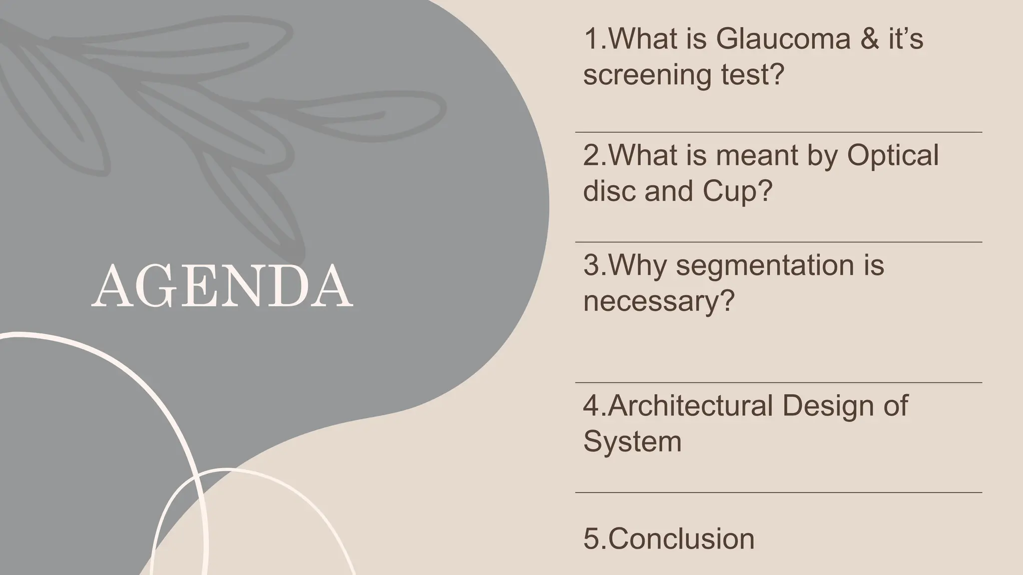 Glaucoma Screening Test By Segmentation Of Optical Disc And Cup Using Matlab Ppt