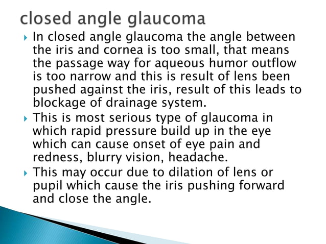 Glaucoma ppt by ved | PPTX