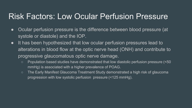 Glaucoma: Preferred Practice Patterns | PPTX