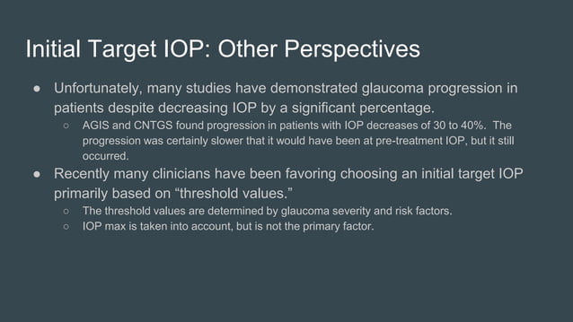 Glaucoma: Preferred Practice Patterns | PPTX