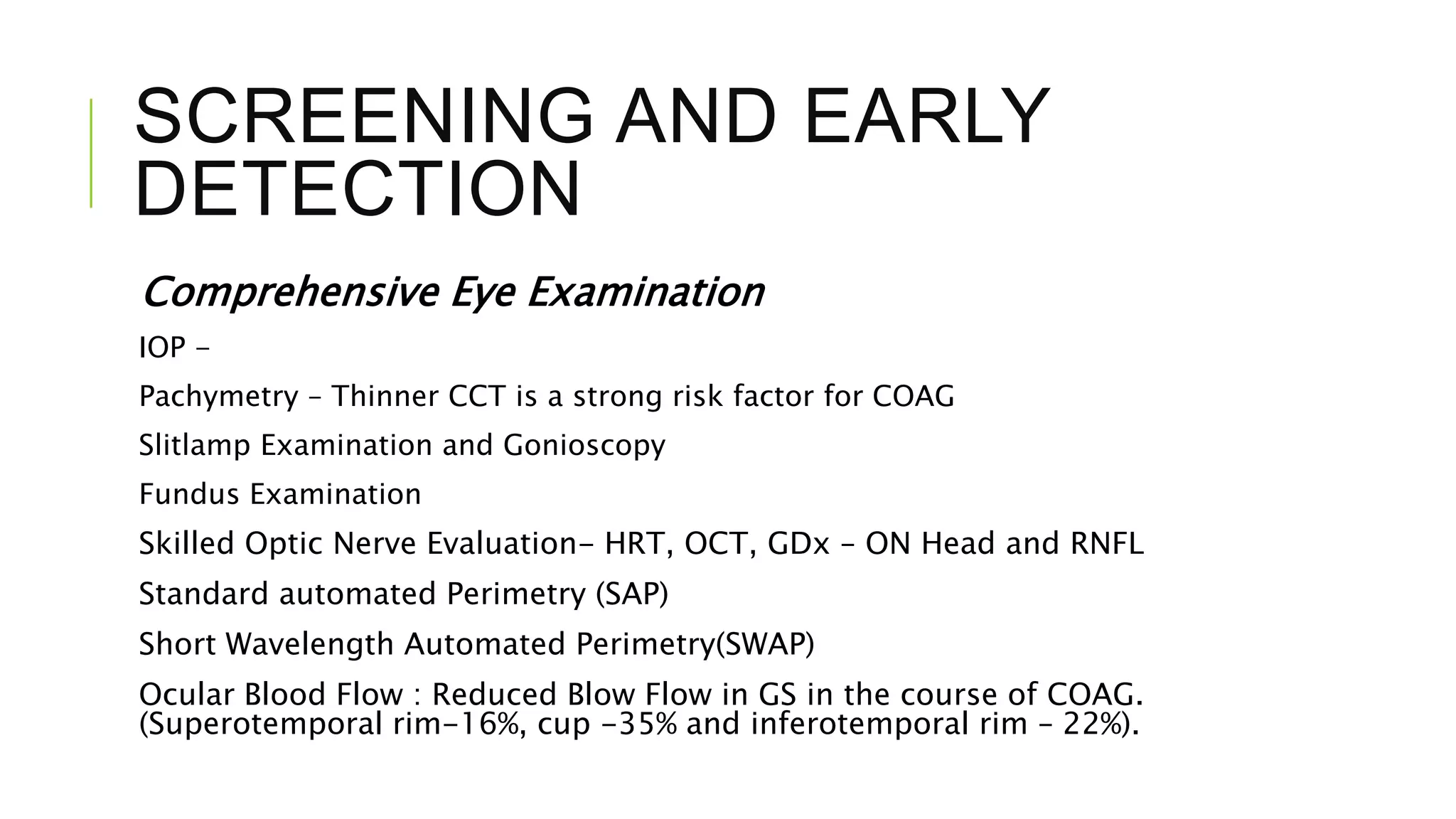 Glaucoma suspect,ocular hypertension, steroid induced glaucoma | PPTX