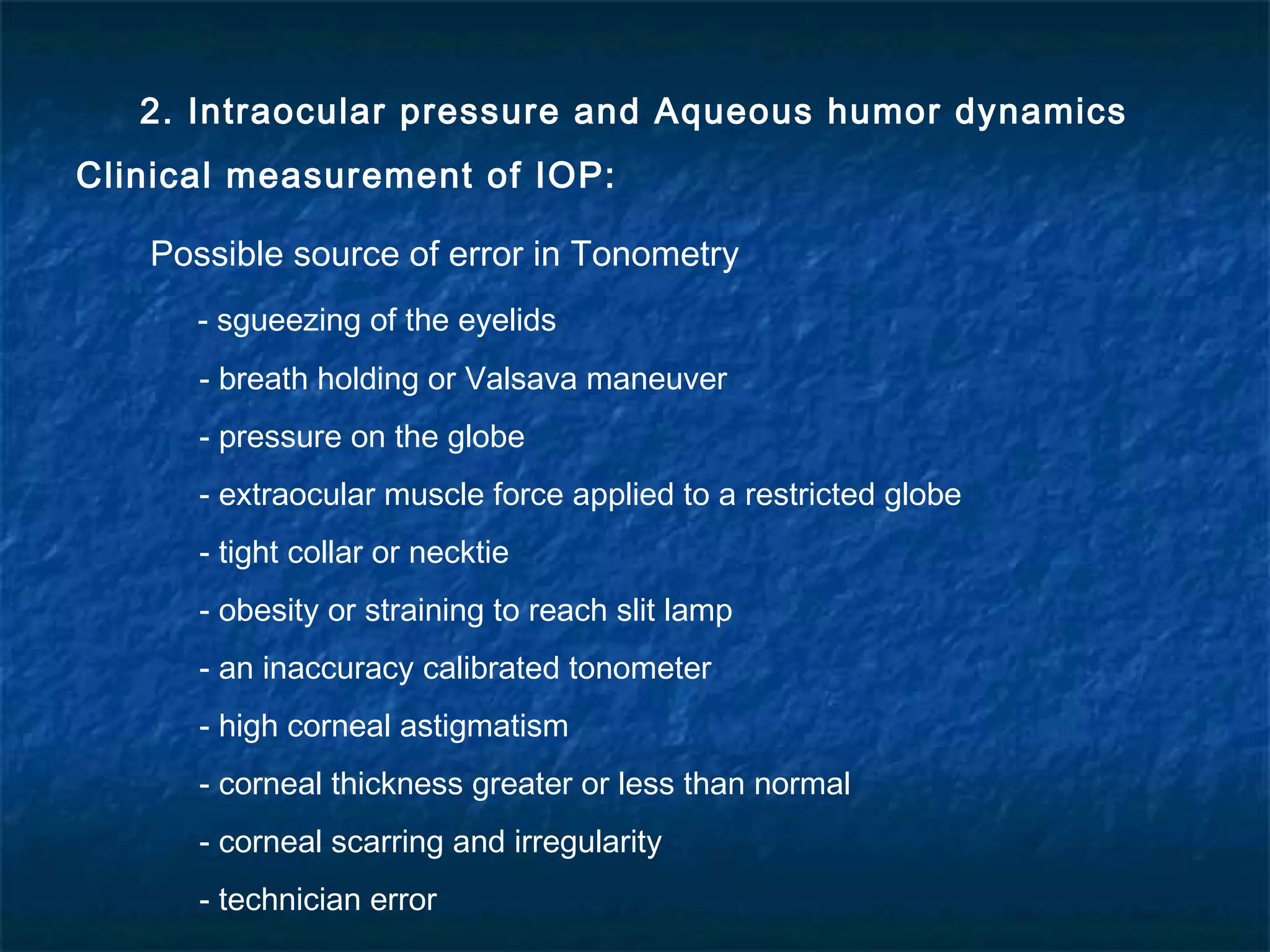 Glaucoma & target iop | PPT
