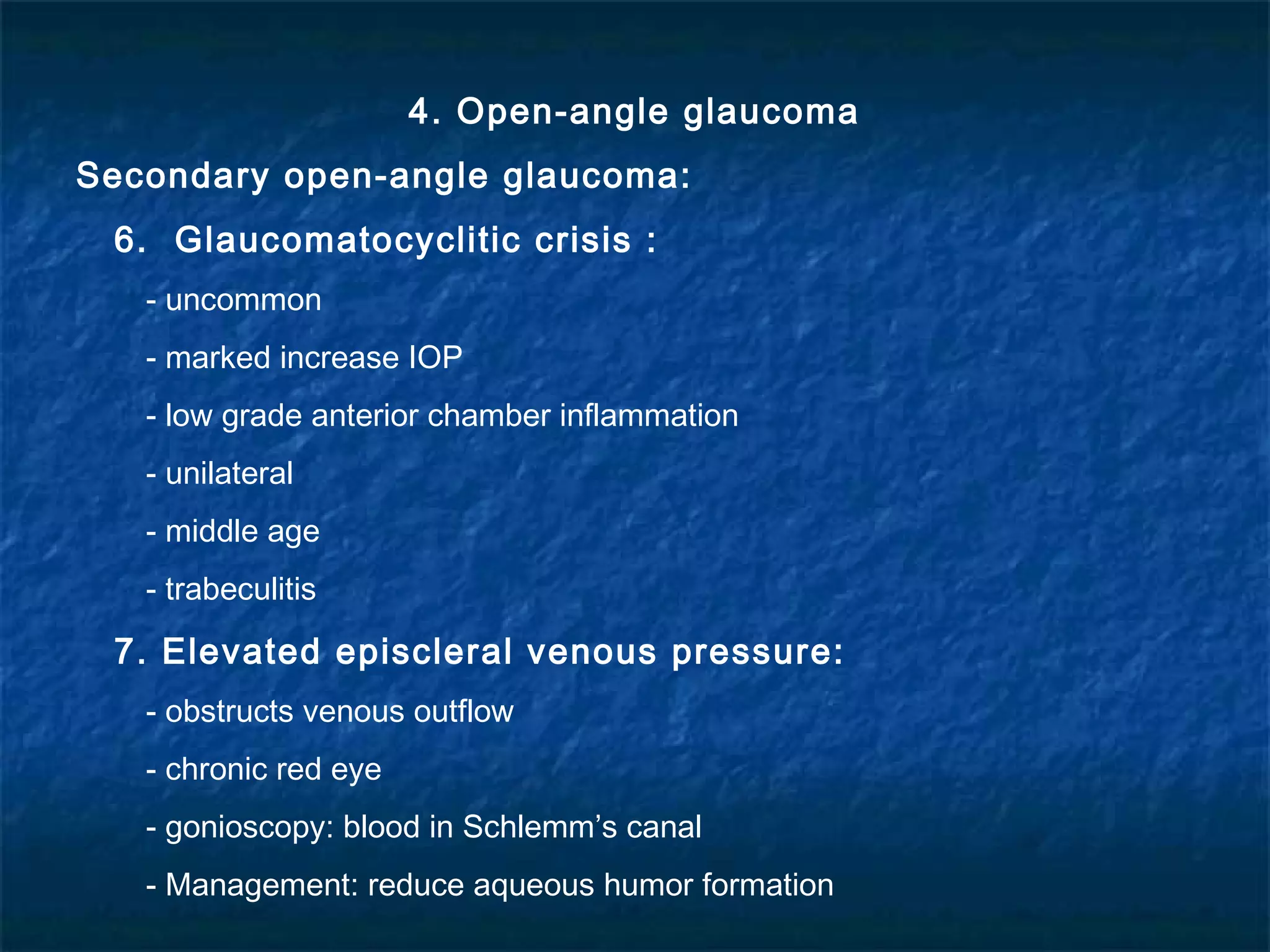 Glaucoma & target iop | PPT