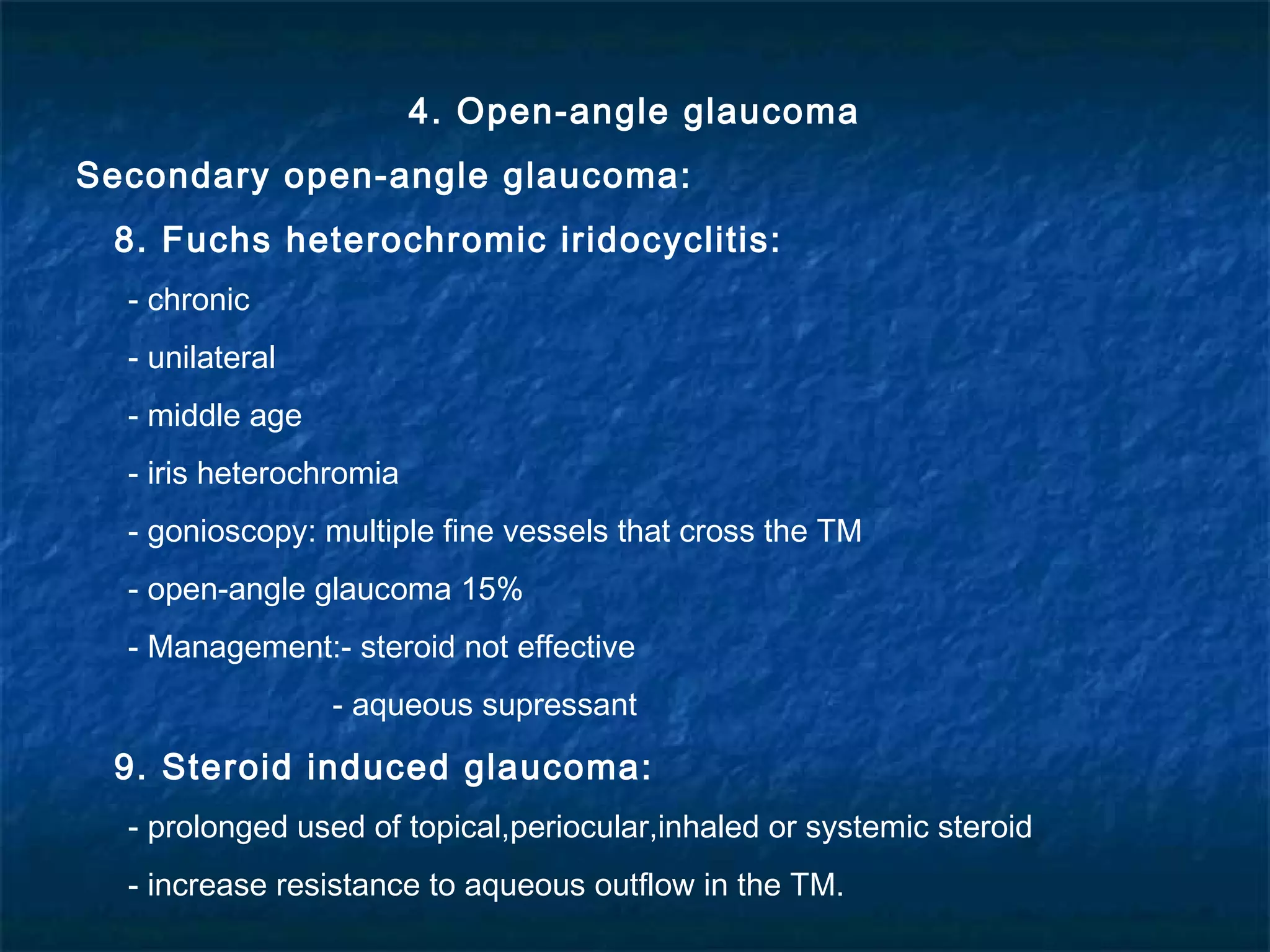 Glaucoma & target iop | PPT