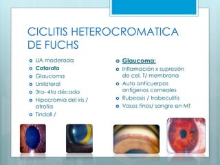 Glaucoma traumatico e inflamatorio ppt | PPTX