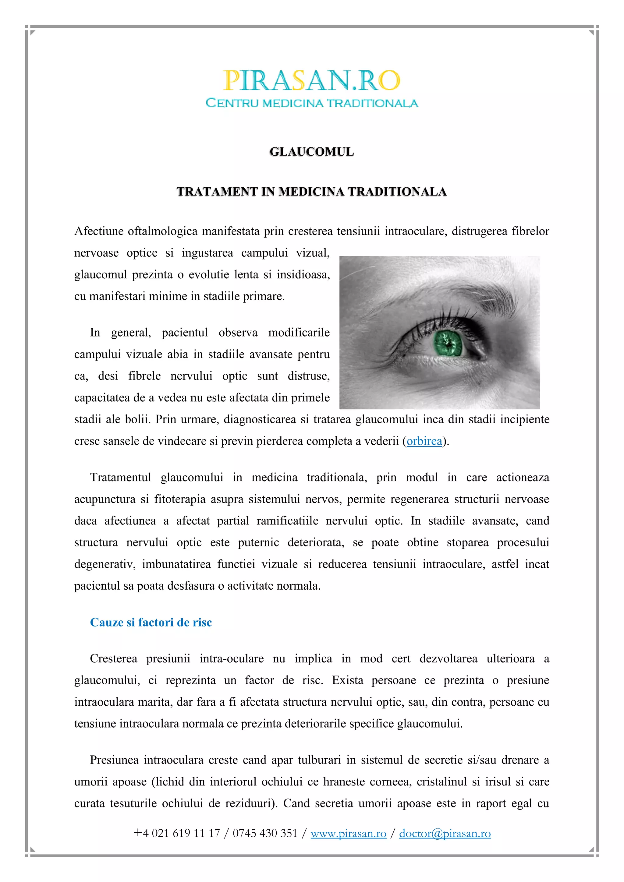 Glaucomul | PDF