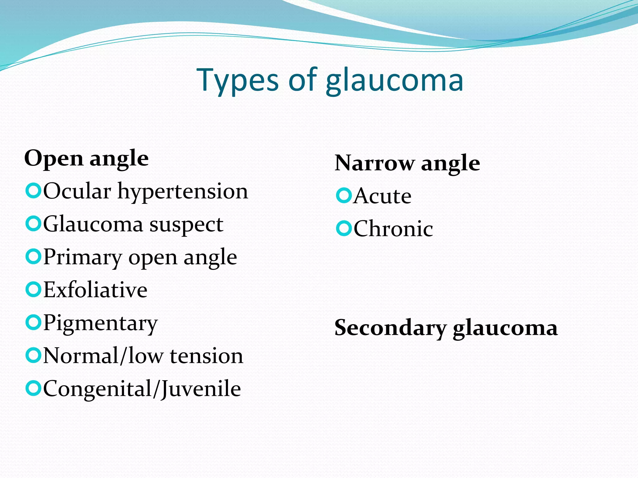GLAUCOMA | PPT
