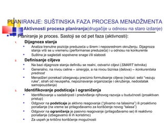 Glava 03 planiranje | PPT