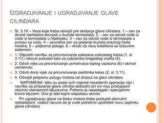 Glava motora i razvodni mehanizam | PPTX