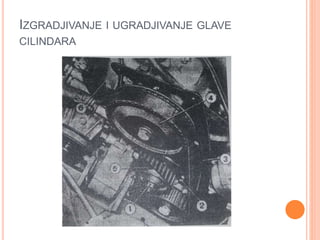 Glava motora i razvodni mehanizam | PPTX
