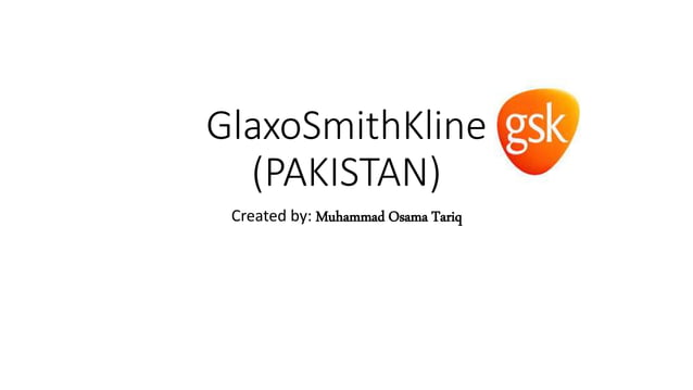 Glaxo smithkline | PPT