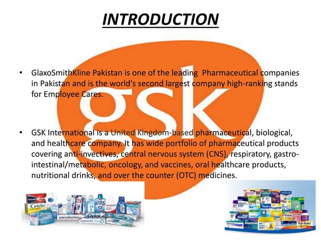 Glaxo smithkline case study | PPT