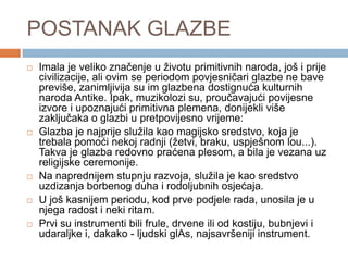 Glazba. | PPTX