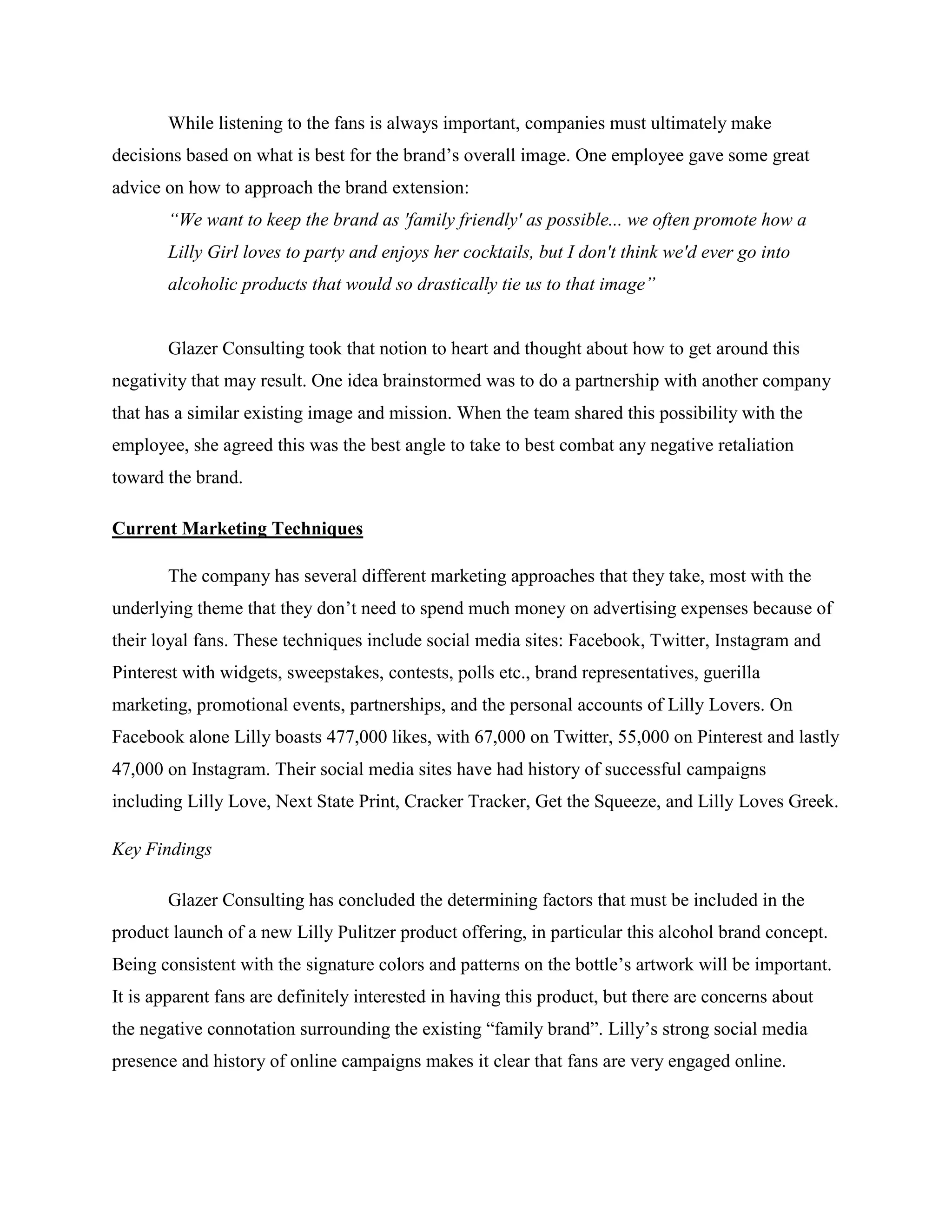 Lilly Pulitzer Strategic Brand Extension Paper | PDF | Marketing and ...
