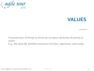 Agile Values, Principles, Practices | PPT