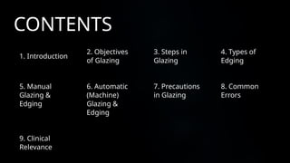 Glazing and Edging of Lenses(manual & automatic).pptx
