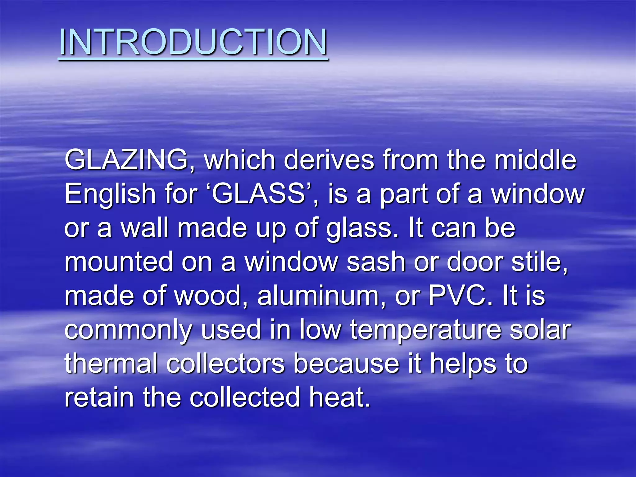 Glazing and its types | PDF | Home Improvement | Home & Garden