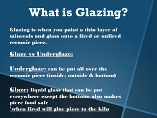 Glazing powerpoint | PPT