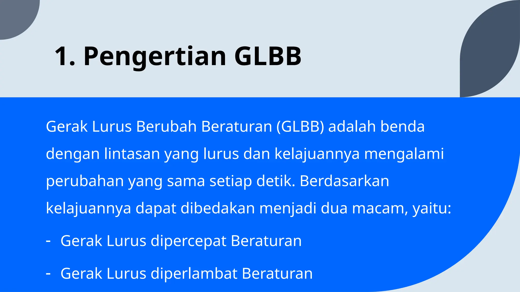 GLBB (Gerak Lurus Berubah Beraturan).pptx