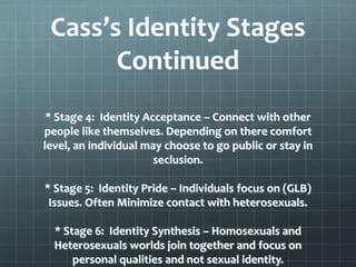 GLB Identity Development | PPT