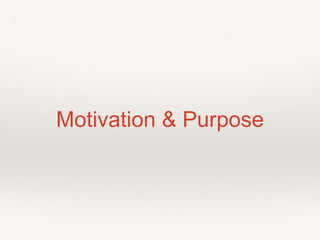 The Art of Courageous Living Week 4: Motivation & Purpose | PPT