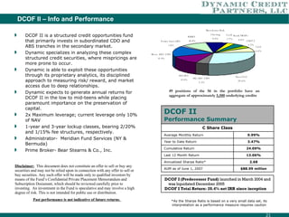 GLC Institute: Collateralized Debt Obligations | PPT