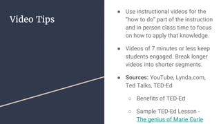 Flipped Classroom: Turning traditional library programs upside down | PPT