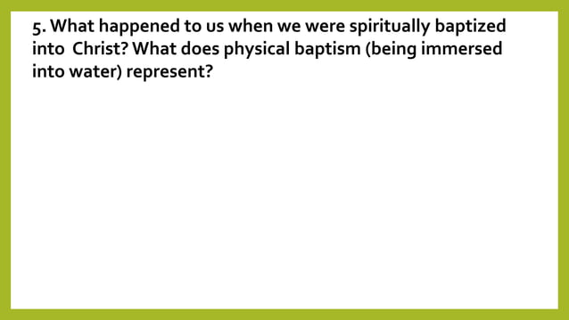 CCF GLC 1 Book 2_Session 4_One Step - Baptism | PPTX