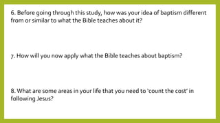 CCF GLC 1 Book 2_Session 4_One Step - Baptism | PPTX