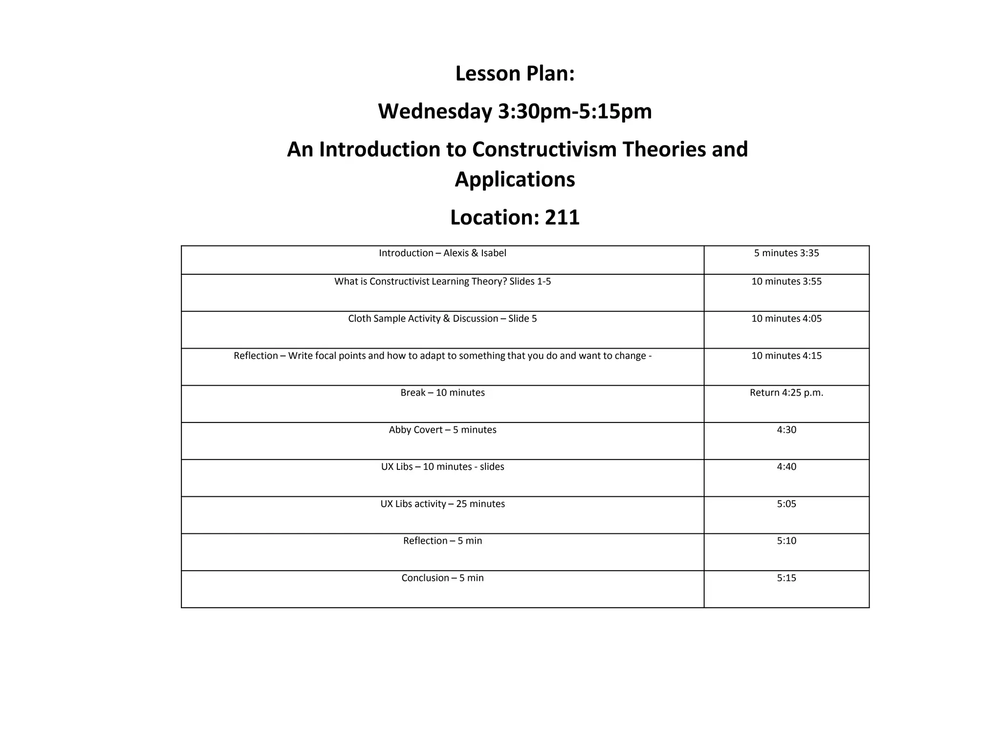 An Introduction to Constructivism Theories and Applications | PPTX