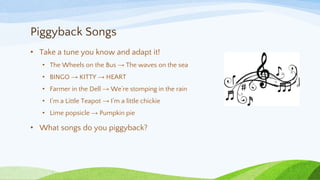 Sing Storytime Adding Music to Your Storytimes | PPT