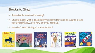 Sing Storytime Adding Music to Your Storytimes | PPT