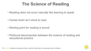 Sandra Deal Center for Early Language and Literacy at Georgia College | PPT