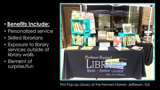 Pop It Like It's Hot: How Pop-Up Libraries Transformed Our Community ...