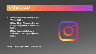 Let’s Get Down to Business: An Academic Library Instagram Experience | PPT