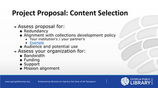 Digitization for Small Institutions | PPTX
