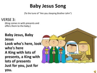 Baby Jesus Song | PPT
