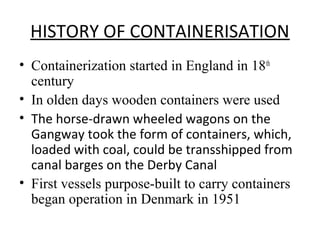 Gl containerisation | PPT