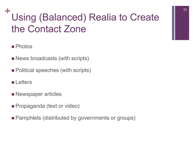 Enhancing Student Writing with Contact Zones | PPT
