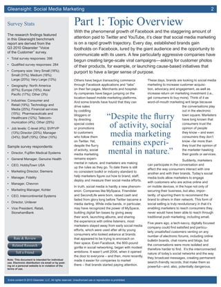 Gleansight Social Media Marketing | PDF