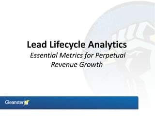 Lead Lifecycle Analytics | PPT