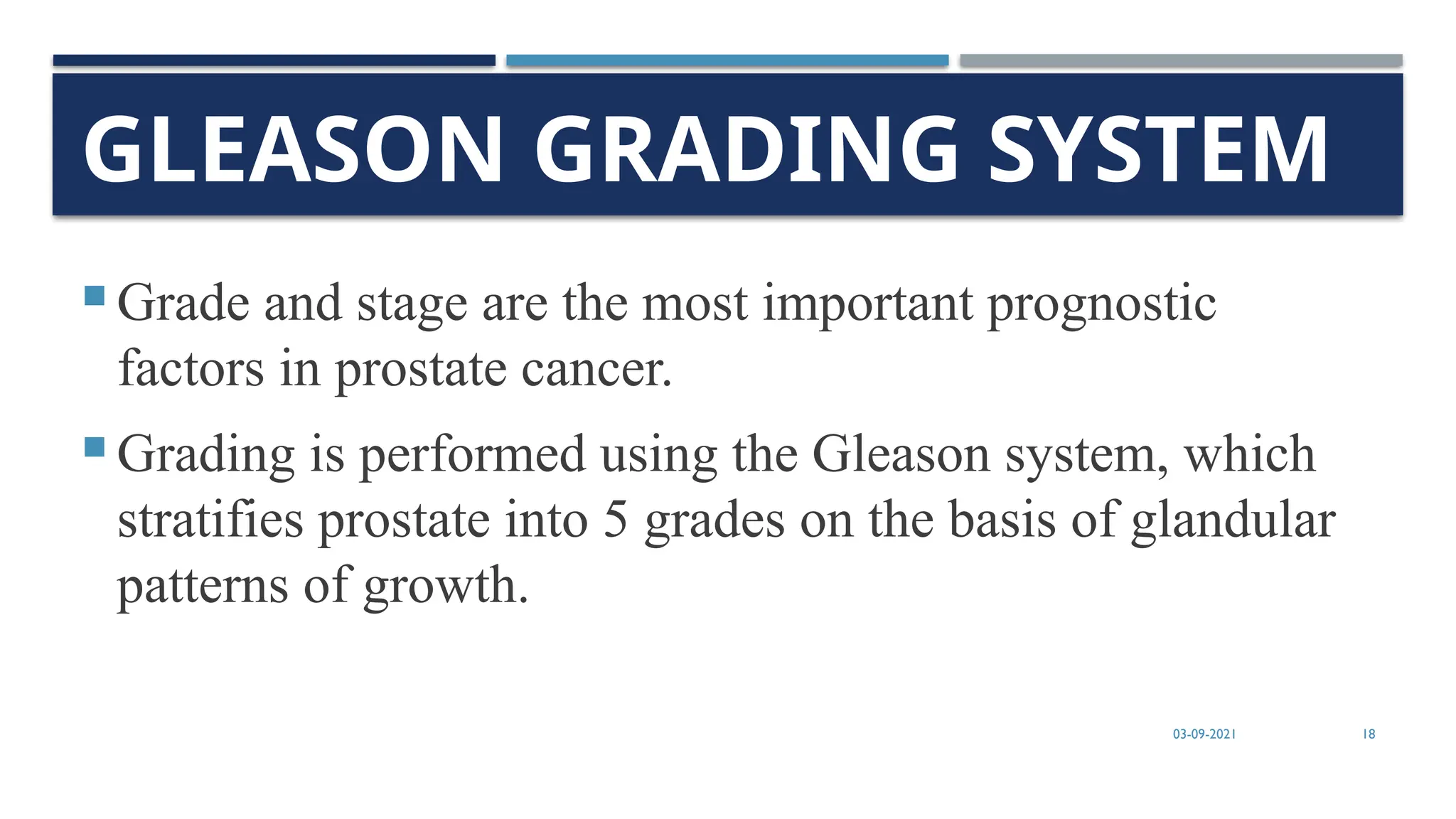 gleason classifaction histopathology and scoring | PPTX