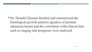 gleason classifaction histopathology and scoring | PPTX