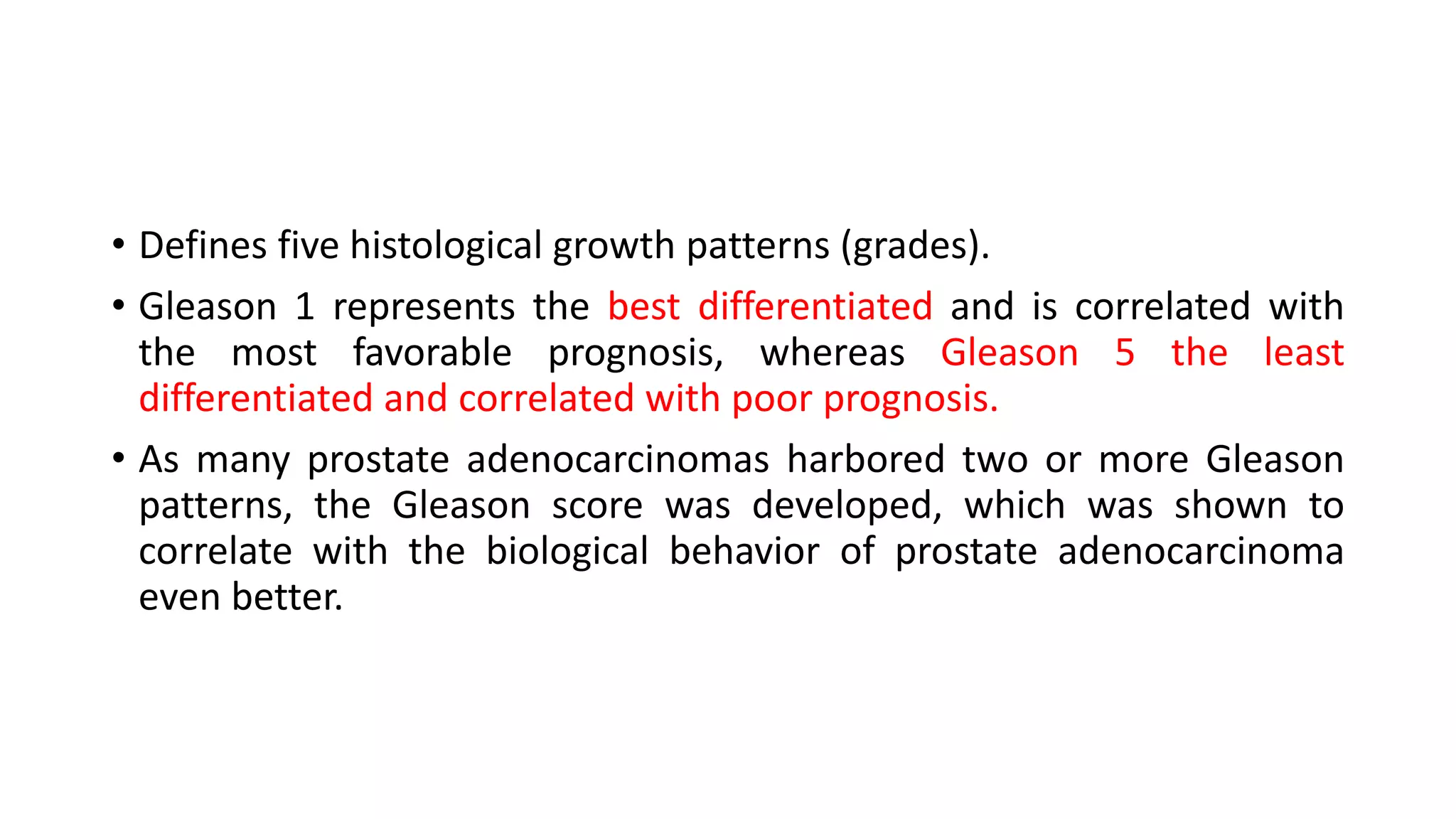 Gleason grading system | PPTX