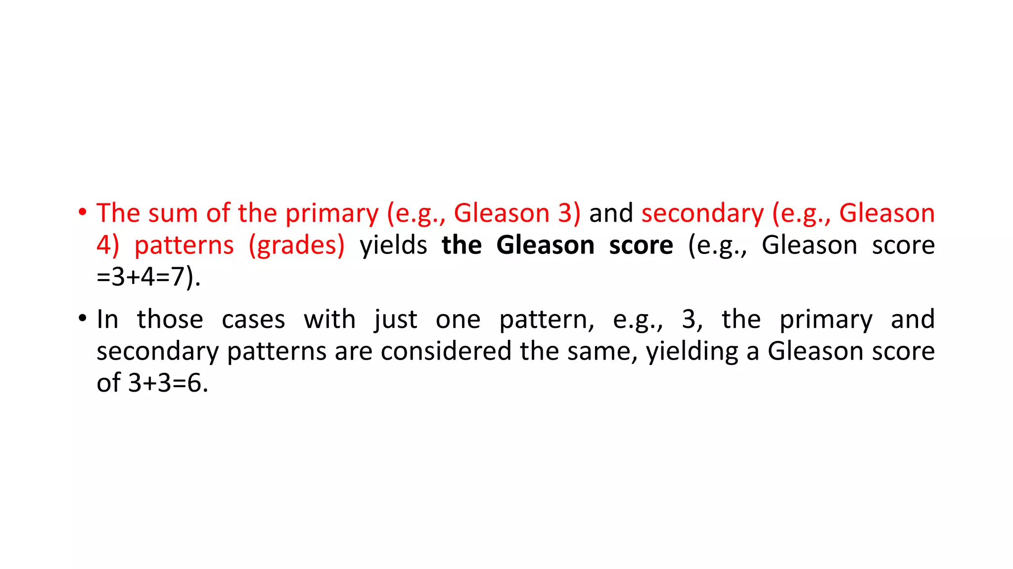 Gleason grading system | PPTX