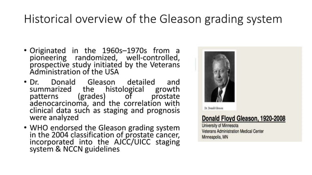 Gleason grading system | PPTX