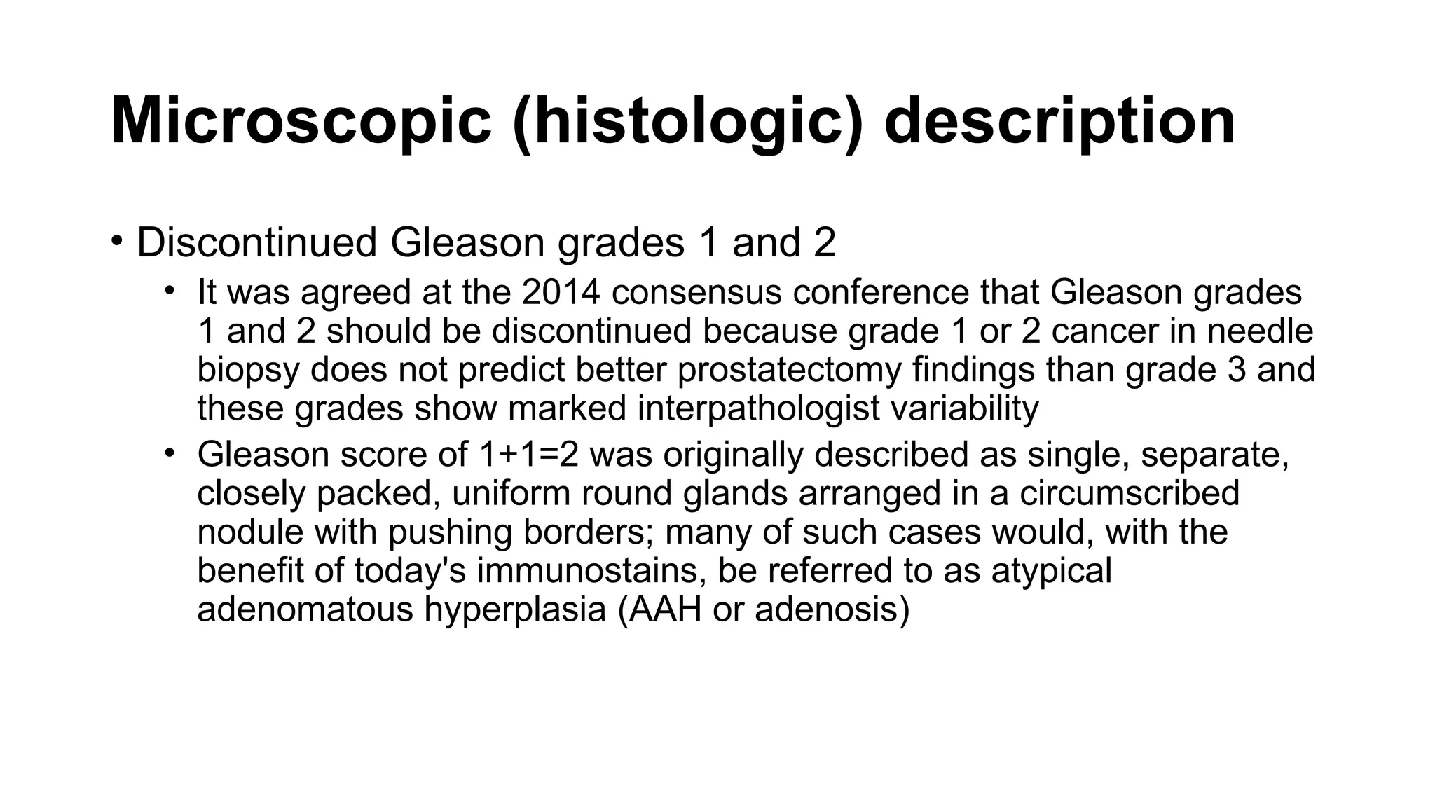 Gleason Score perhitungan untuk cancer prostat | PPTX