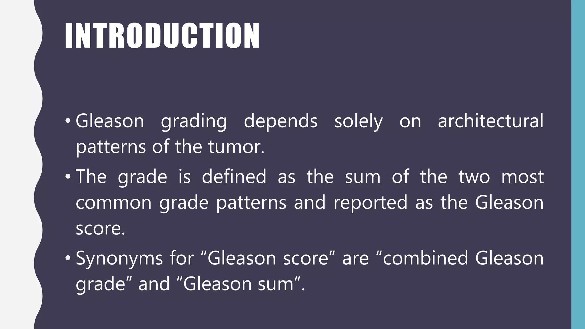 Gleasons scoring system | PPTX