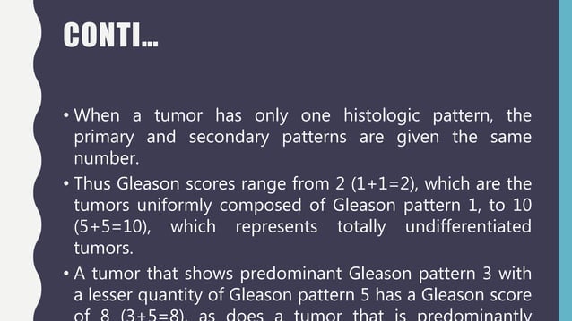 Gleasons scoring system | PPTX
