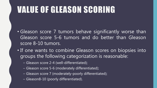 Gleasons scoring system | PPTX
